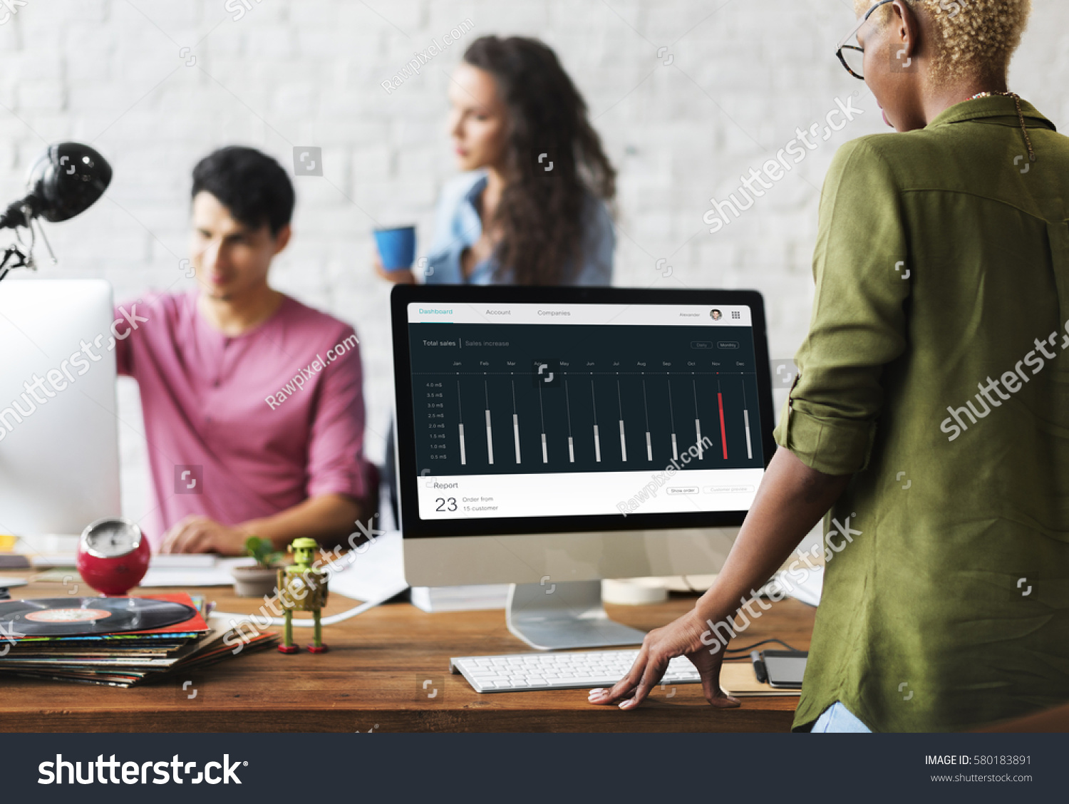 Data Analytics Statistics Technology Information Concept Stock Photo ...