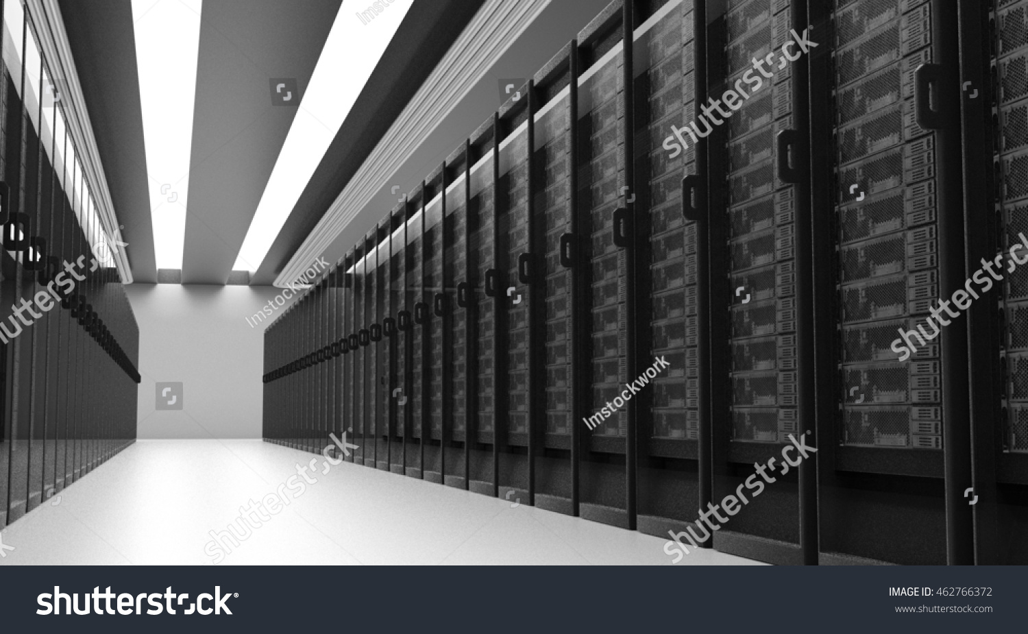 Data Center 3d Render Stock Illustration 462766372 | Shutterstock