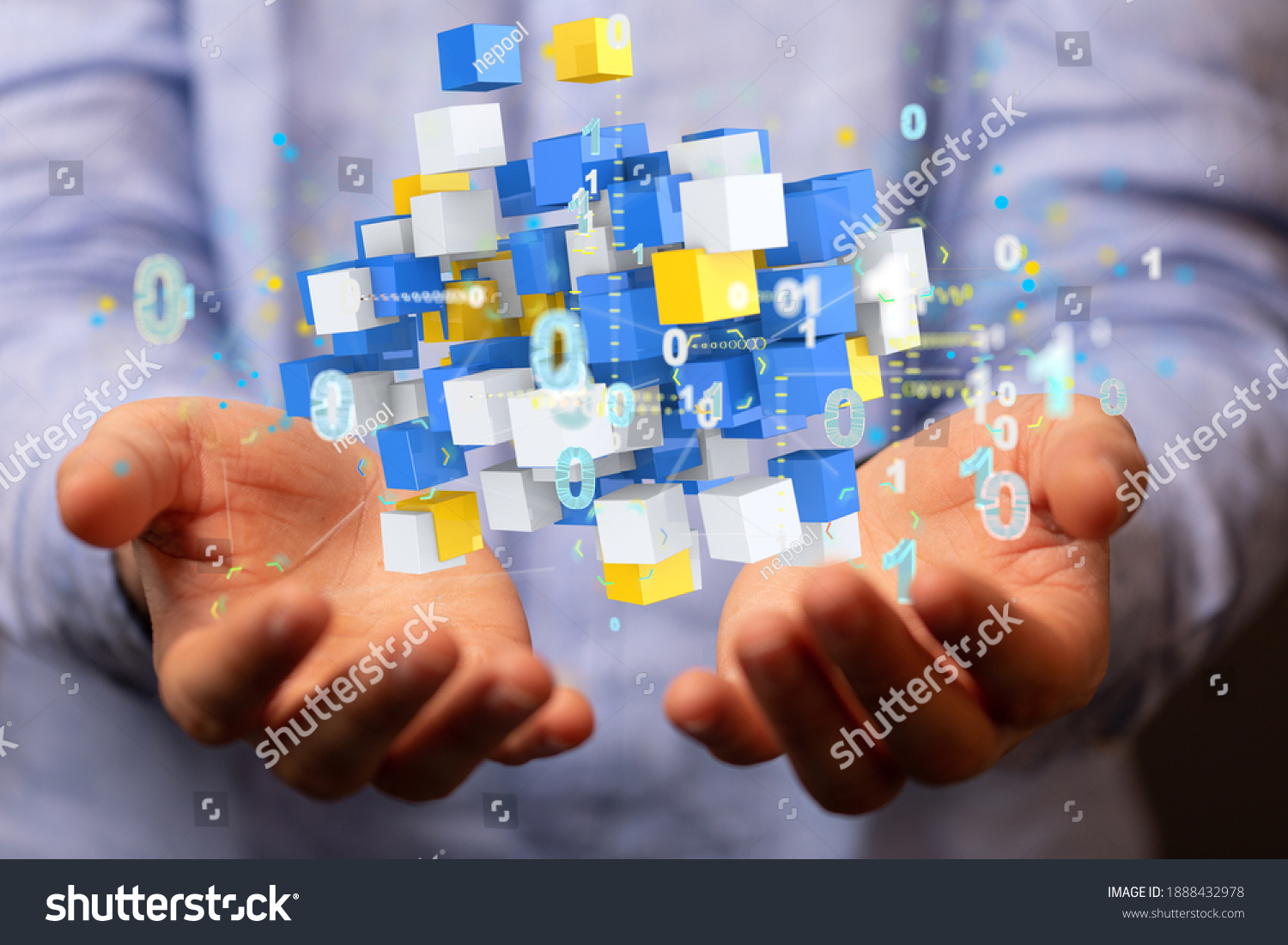 Data Internet Infrastructure Concept Abstract Technology Stock Photo ...