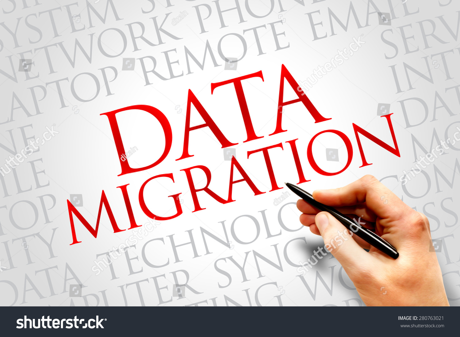 Data Migration Word Cloud Concept Stock Photo 280763021 | Shutterstock