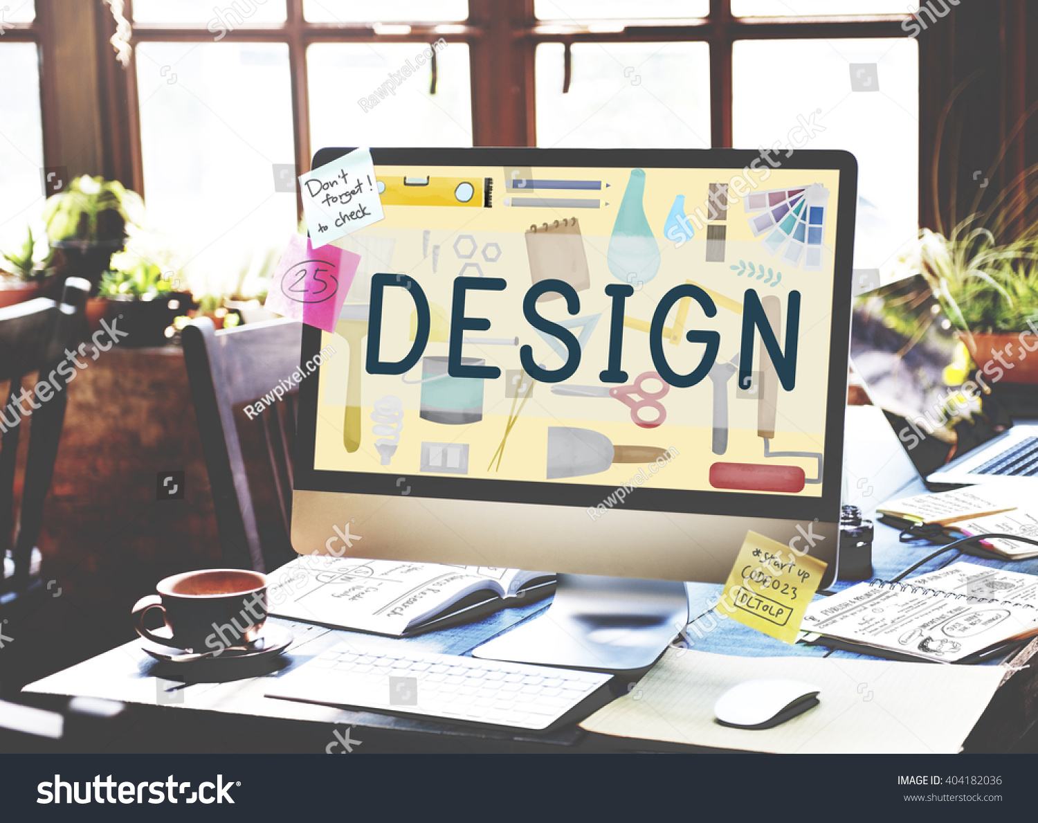 Design Creative Draft Drawing Model Objective Stock Photo 404182036 ...