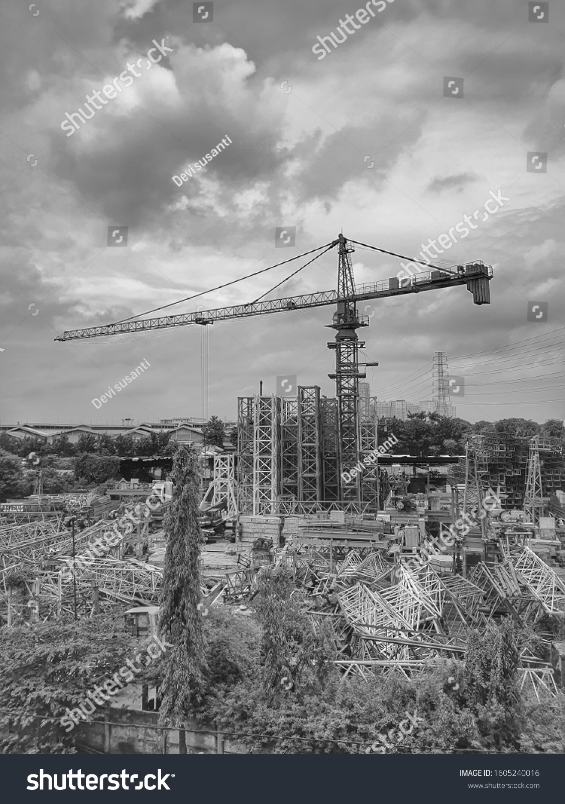 Develop Building Great Structure Stock Photo 1605240016 | Shutterstock