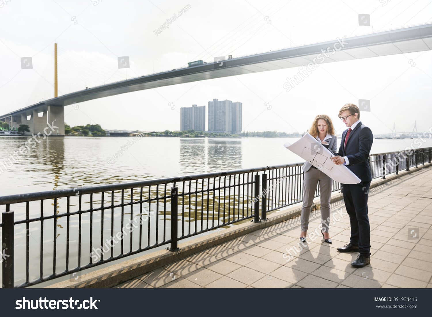 Developer Survey Planning Structure Construction Concept Stock Photo ...