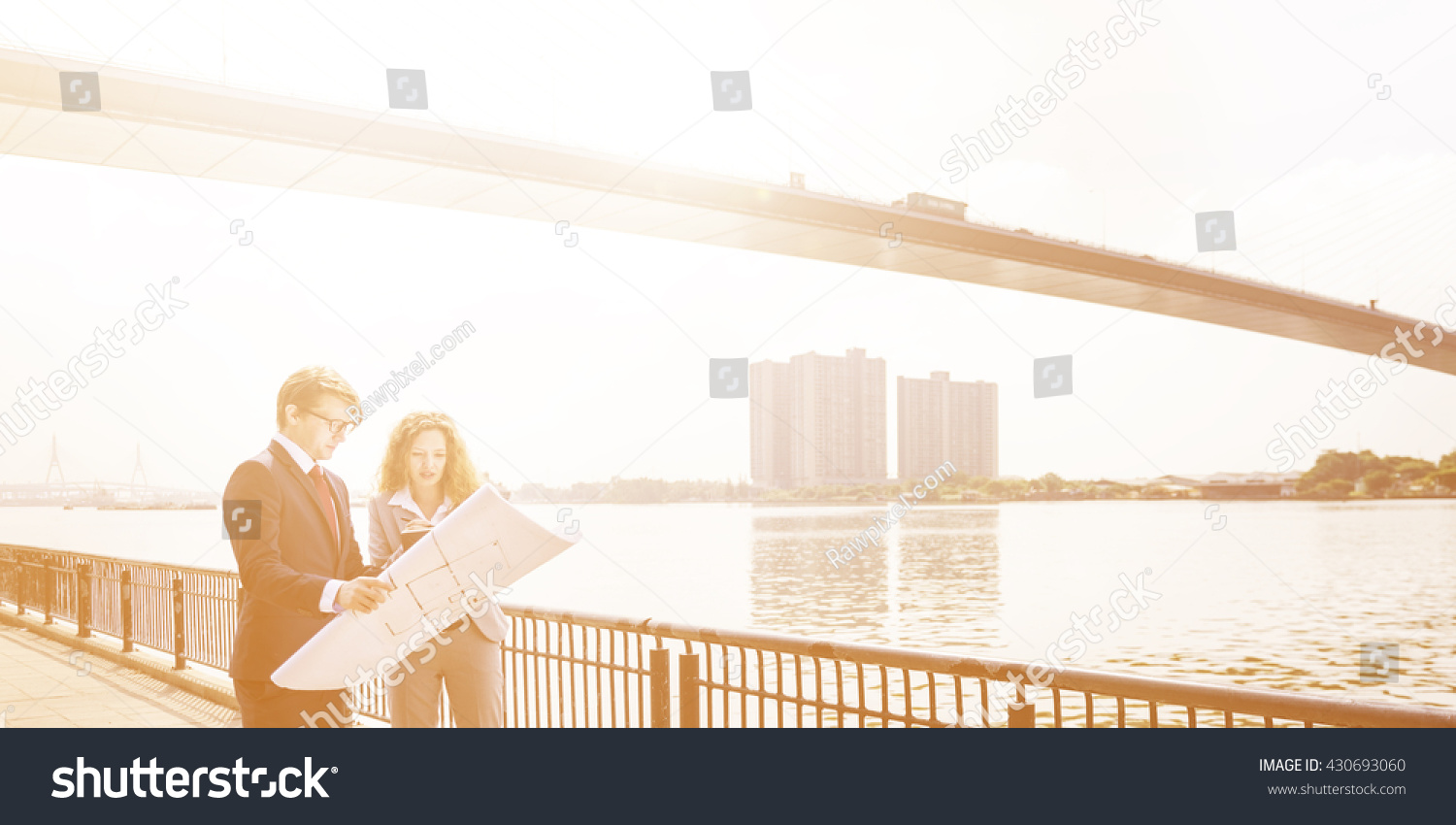 Developer Survey Planning Structure Construction Concept Stock Photo ...
