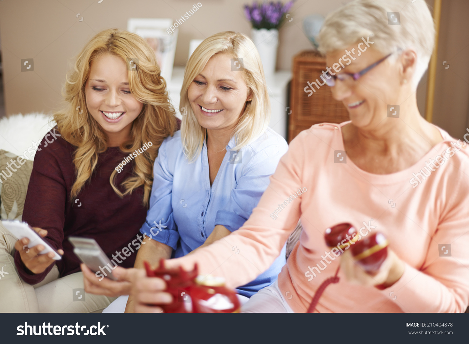 Differences Between Generations Telephony Technology ภาพสต็อก 210404878 ...