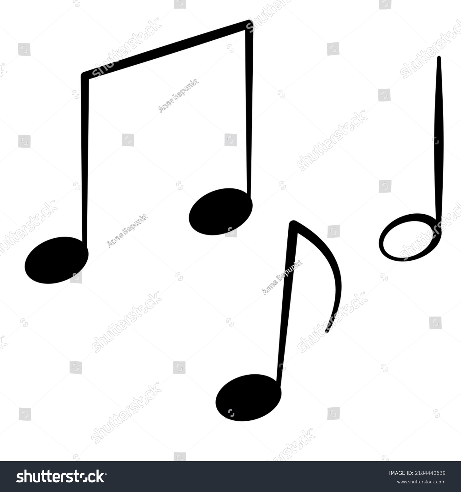 9,013 Eighth note Images, Stock Photos & Vectors | Shutterstock