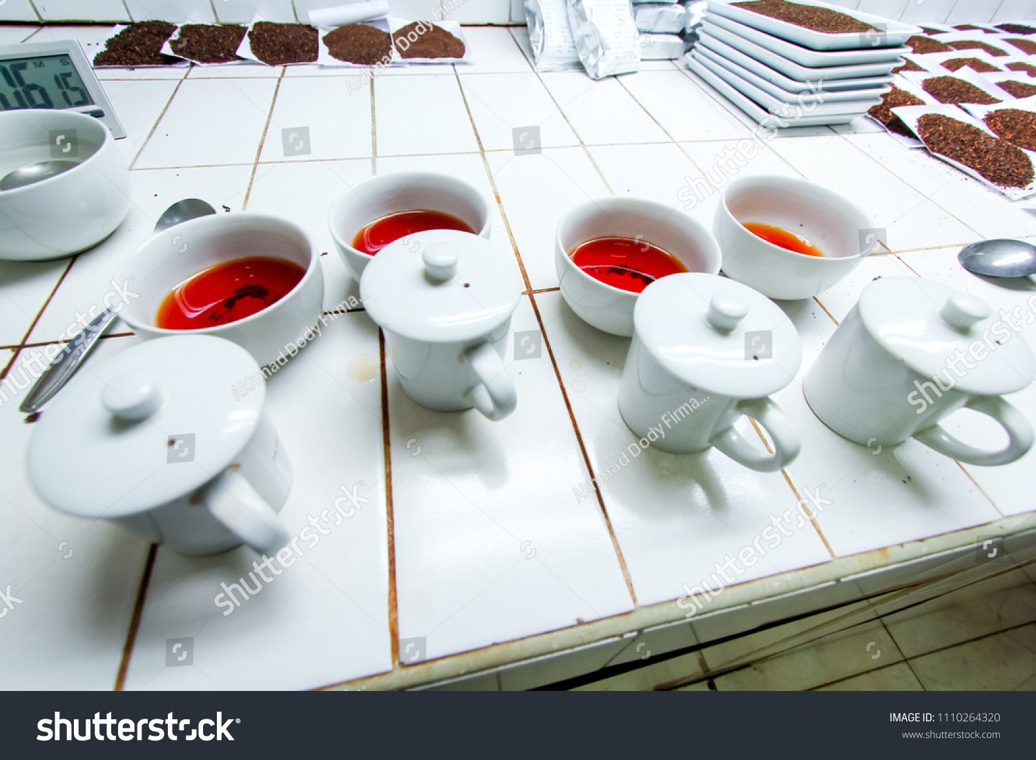 Different Tea Classification Stock Photo (Edit Now) 1110264320