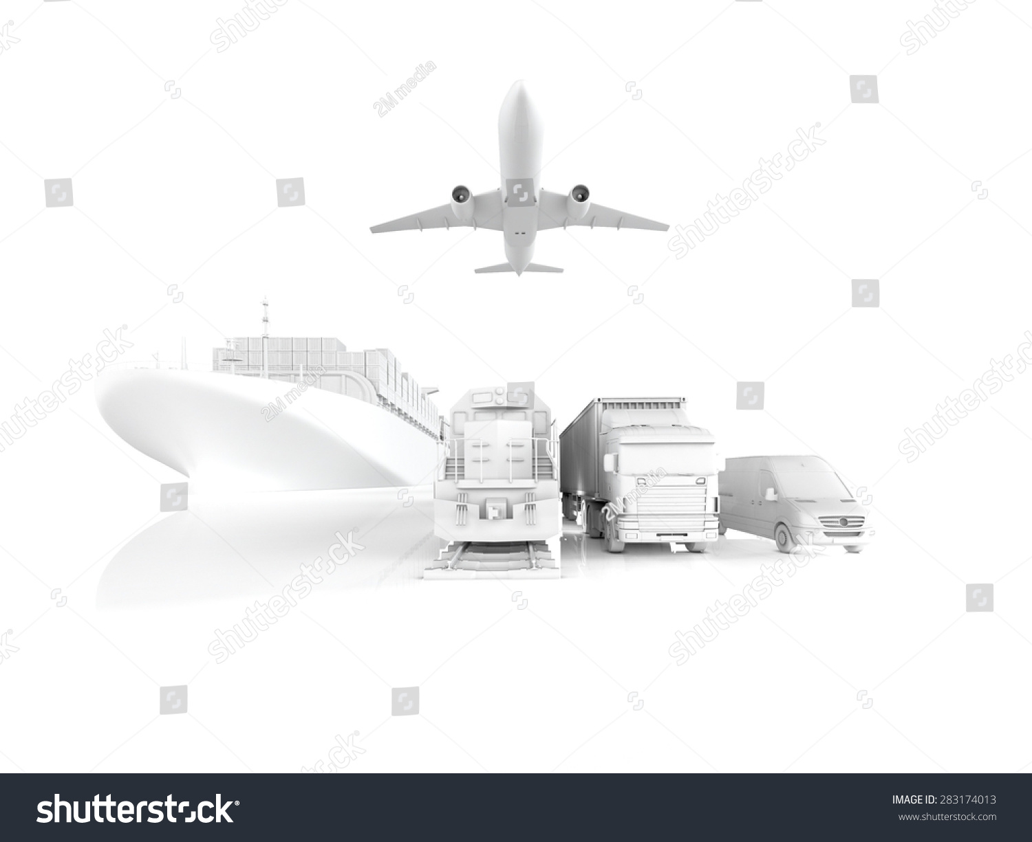 Different Types Cargo Carriage 3d Rendering Stock Illustration 283174013 Different Types Cargo Carriage 3d Rendering Stock Illustration 283174013