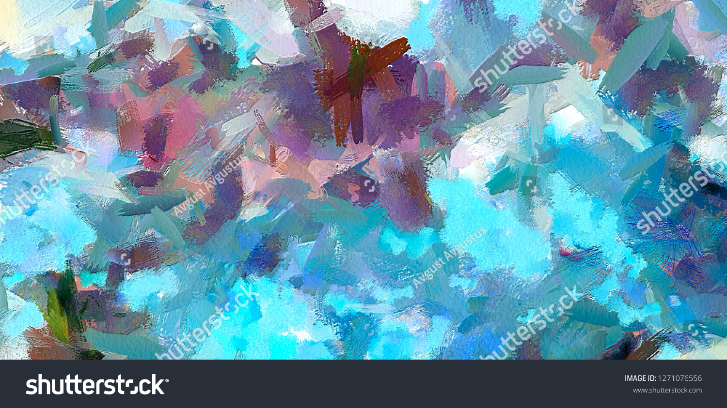Digital Art Abstract Pattern Hand Drawing Stock Illustration 1271076556 ...