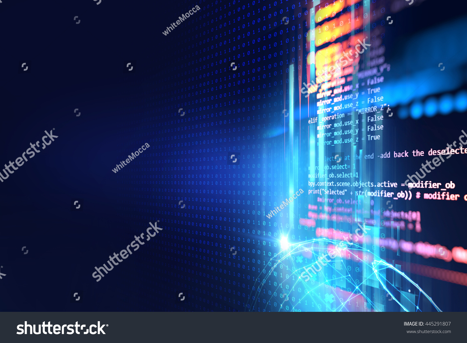 Digital Code Number Abstract Background Represent Stock Illustration ... Digital Code Number Abstract Background Represent Stock Illustration ...
