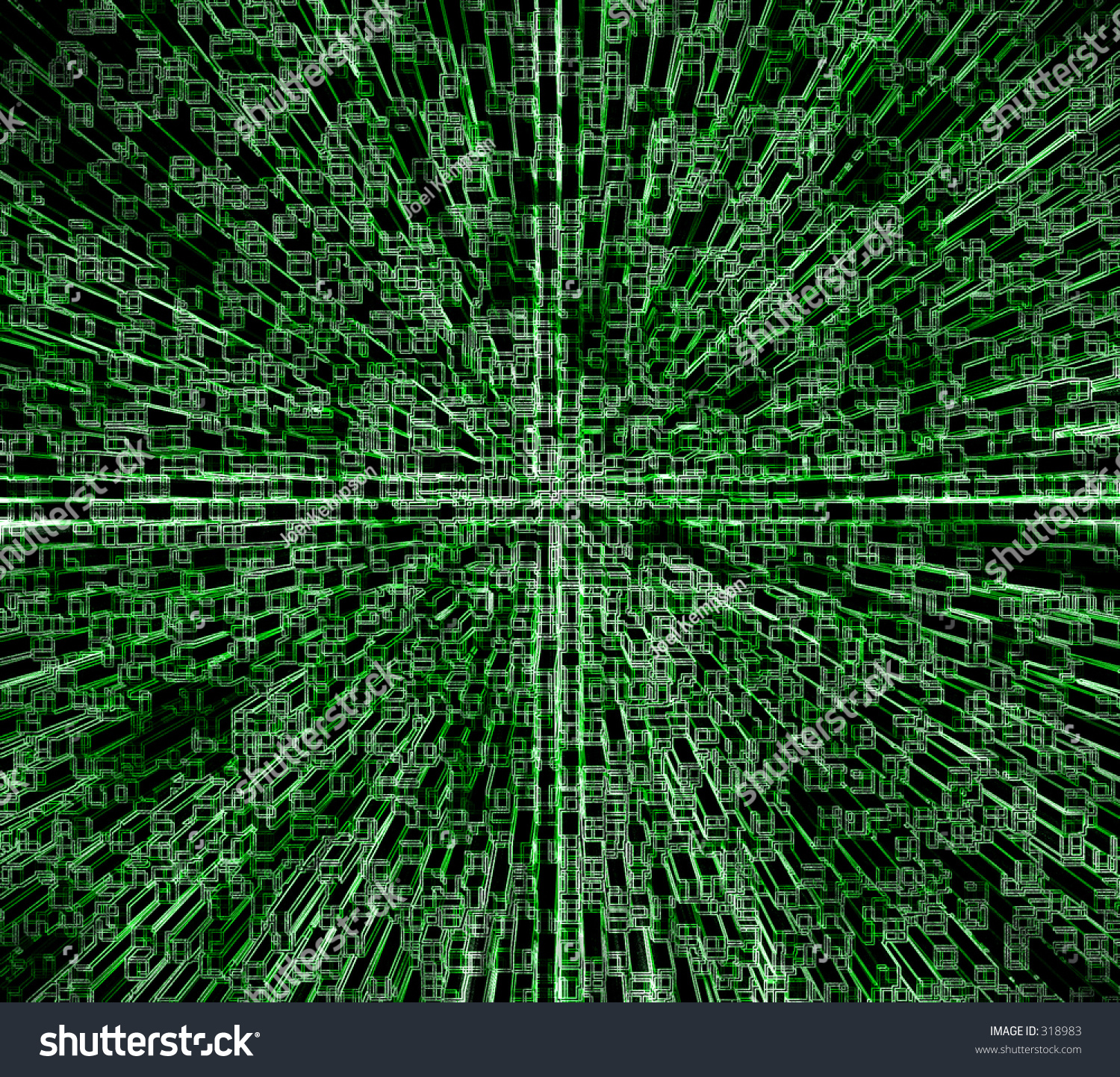 Digital Grid Stock Photo 318983 : Shutterstock