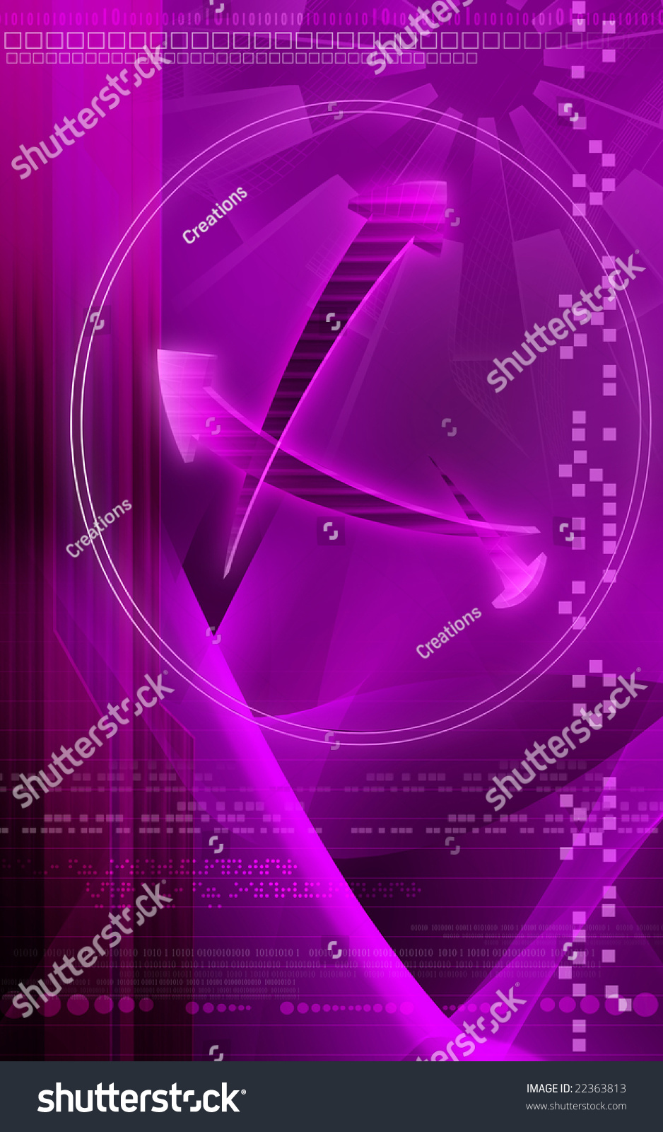 Digital Light Effect Stock Illustration 22363813 | Shutterstock