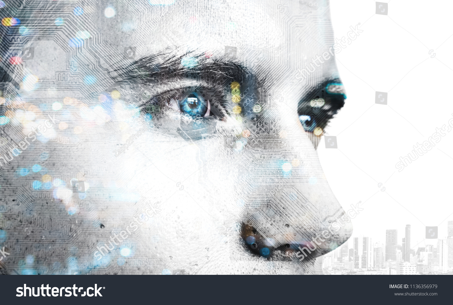 Digital Transformation Disruption Every Industry Technology Stock Photo ... Digital Transformation Disruption Every Industry Technology Stock Photo ...