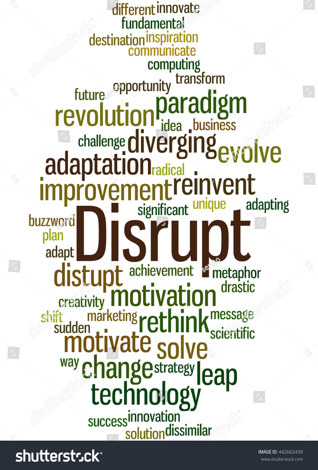 Disrupt Word Cloud Concept On White Stock Illustration 442662439 ... Disrupt Word Cloud Concept On White Stock Illustration 442662439 ...