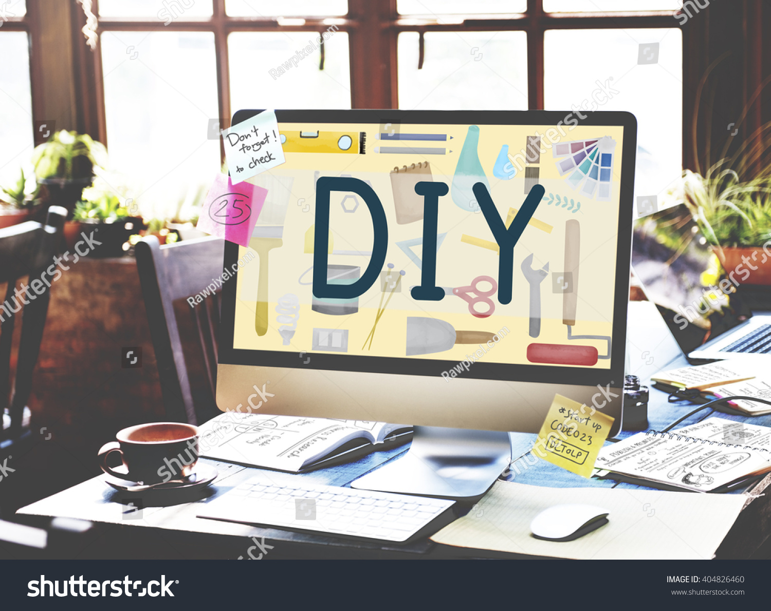 Do Yourself Project Graphics Concept Stock Photo 404826460 | Shutterstock