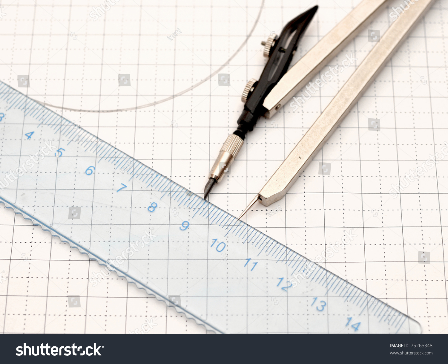 Drawing Tools Background Stock Photo 75265348 | Shutterstock