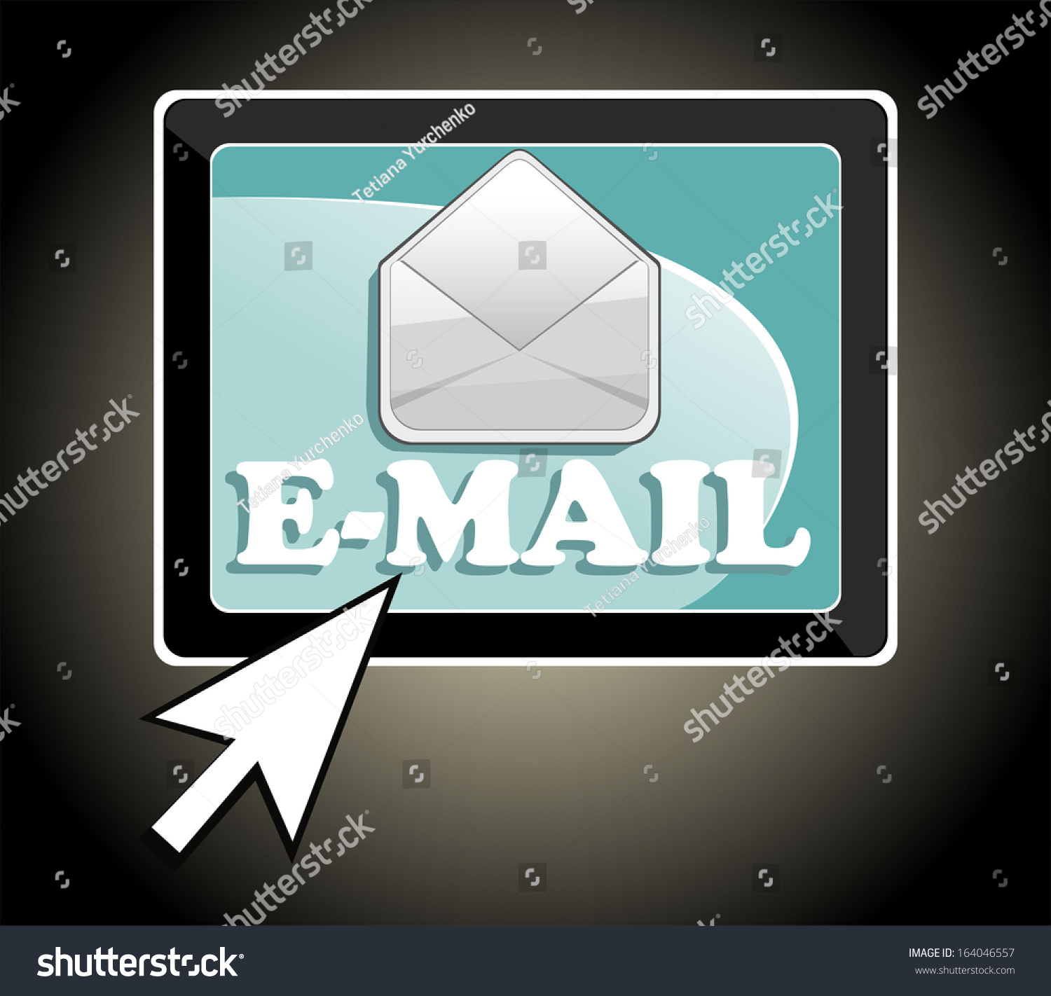 Email Icon Arrow Stock Illustration 164046557 | Shutterstock