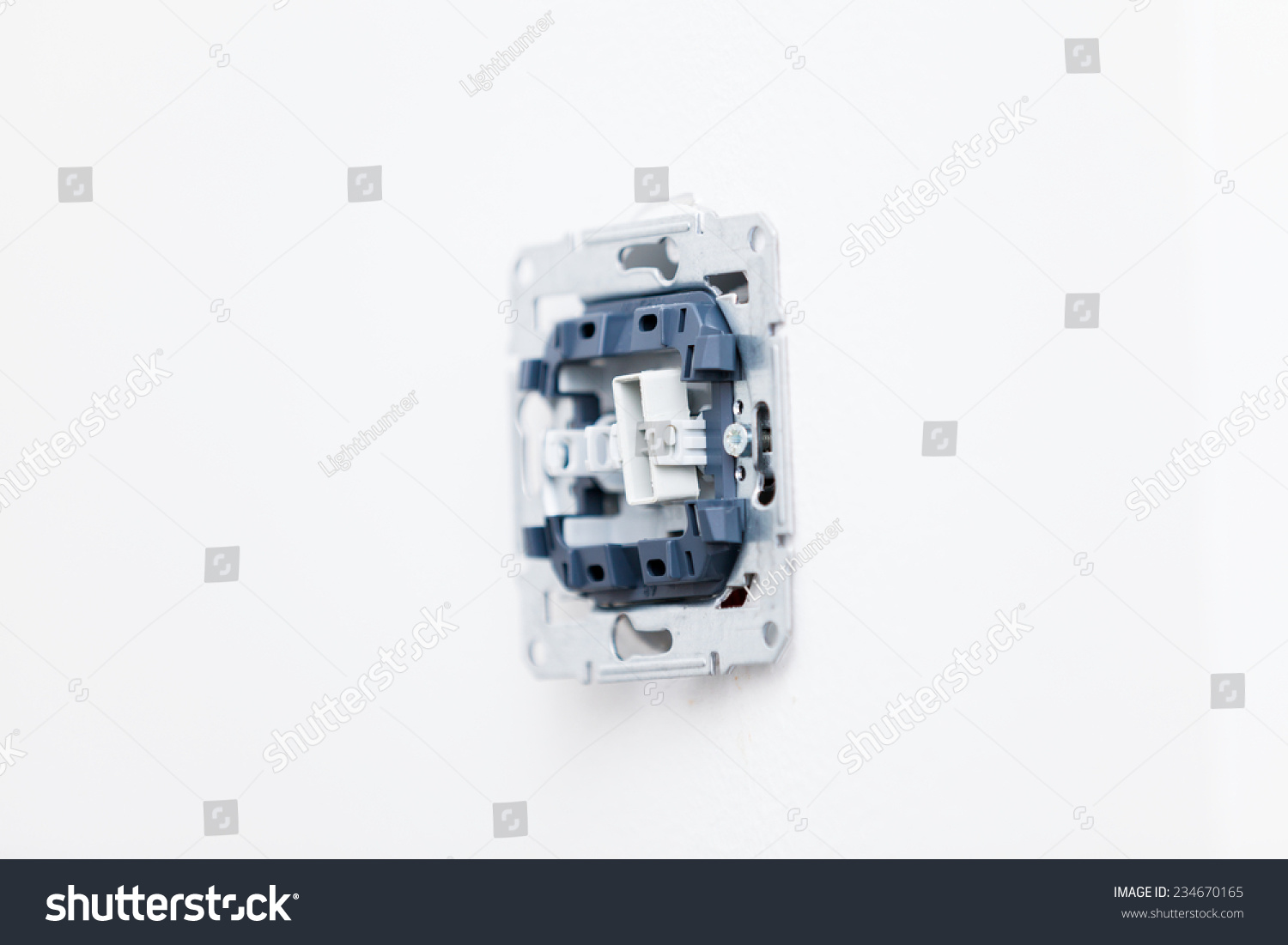 Electrical Socket Installed Into Wall Stock Photo 234670165 | Shutterstock