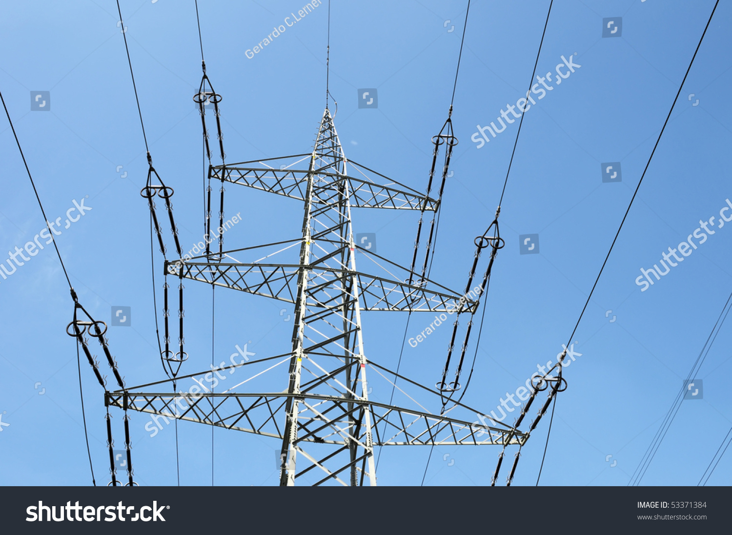 Electrical Tower Stock Photo (Edit Now) 53371384