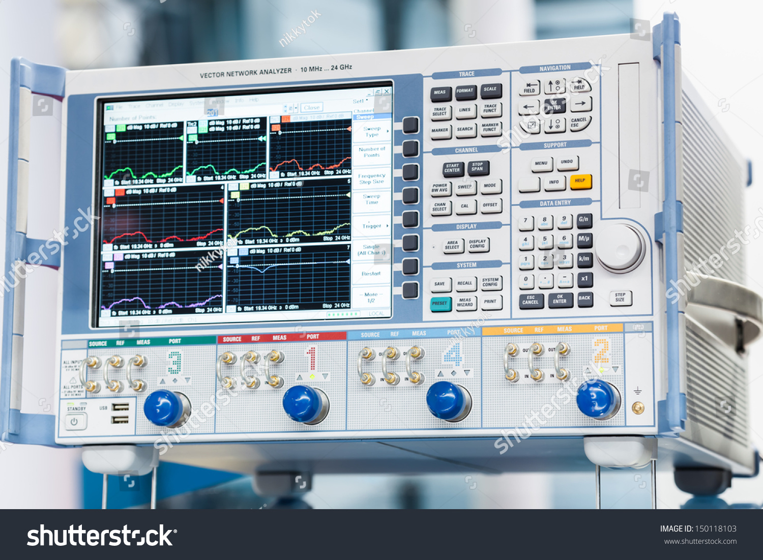 100.598 Network analyzer Gambar, Foto Stok & Vektor | Shutterstock