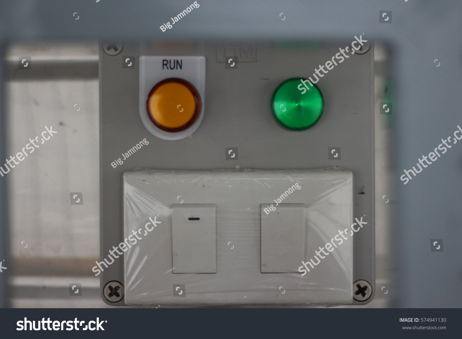 Electronic Control Box Switch Machine Switch Stock Photo (Edit Now ...
