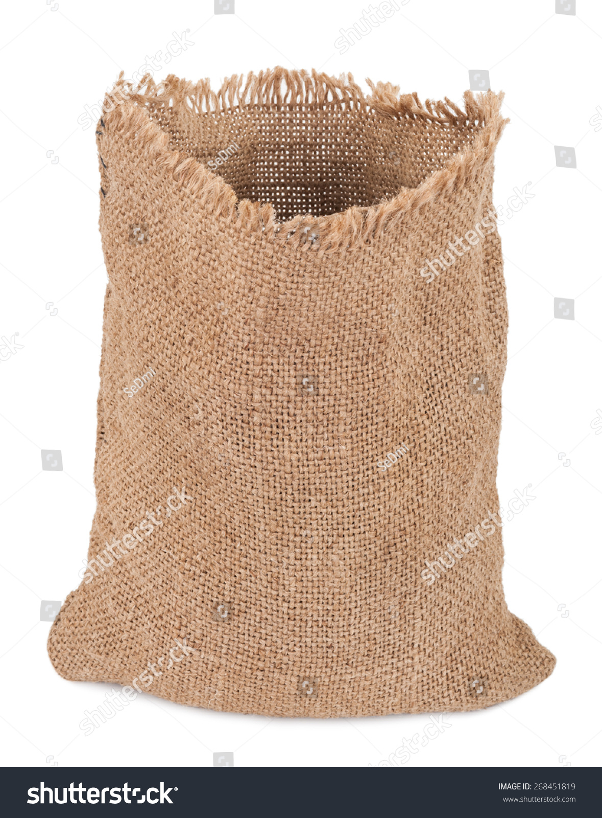 Empty Burlap Sack Stock Photo 268451819 | Shutterstock