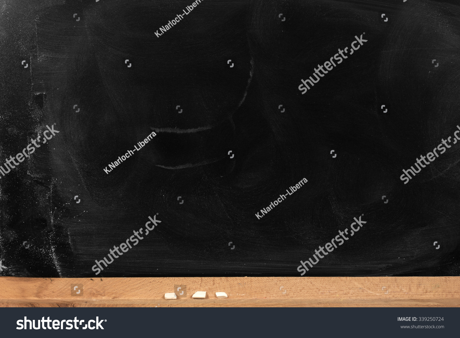 Empty Chalkboard Background Stock Photo 339250724 | Shutterstock