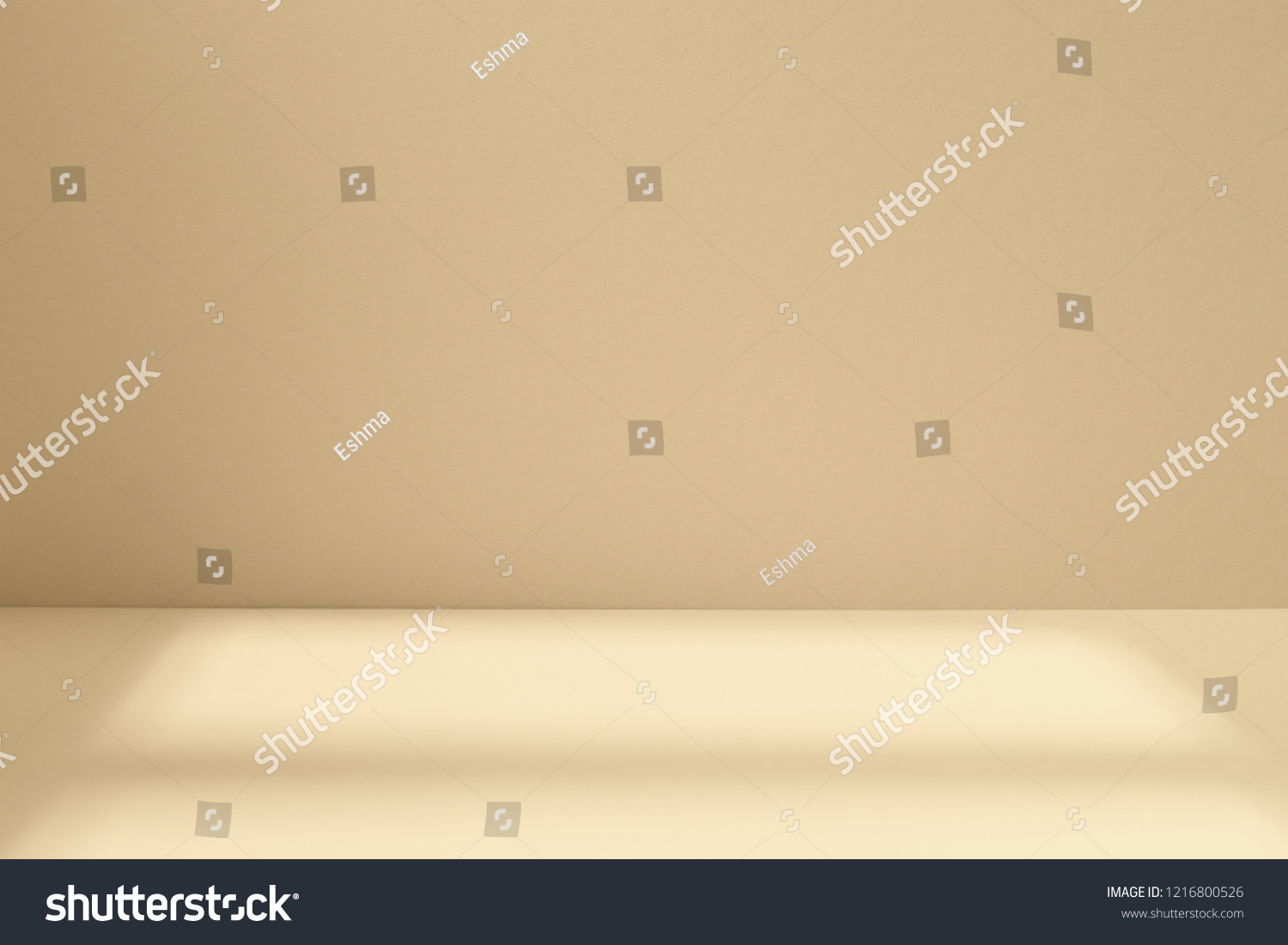 Empty Light Studio Space Deep Windows Stock Photo (Edit Now) 1216800526