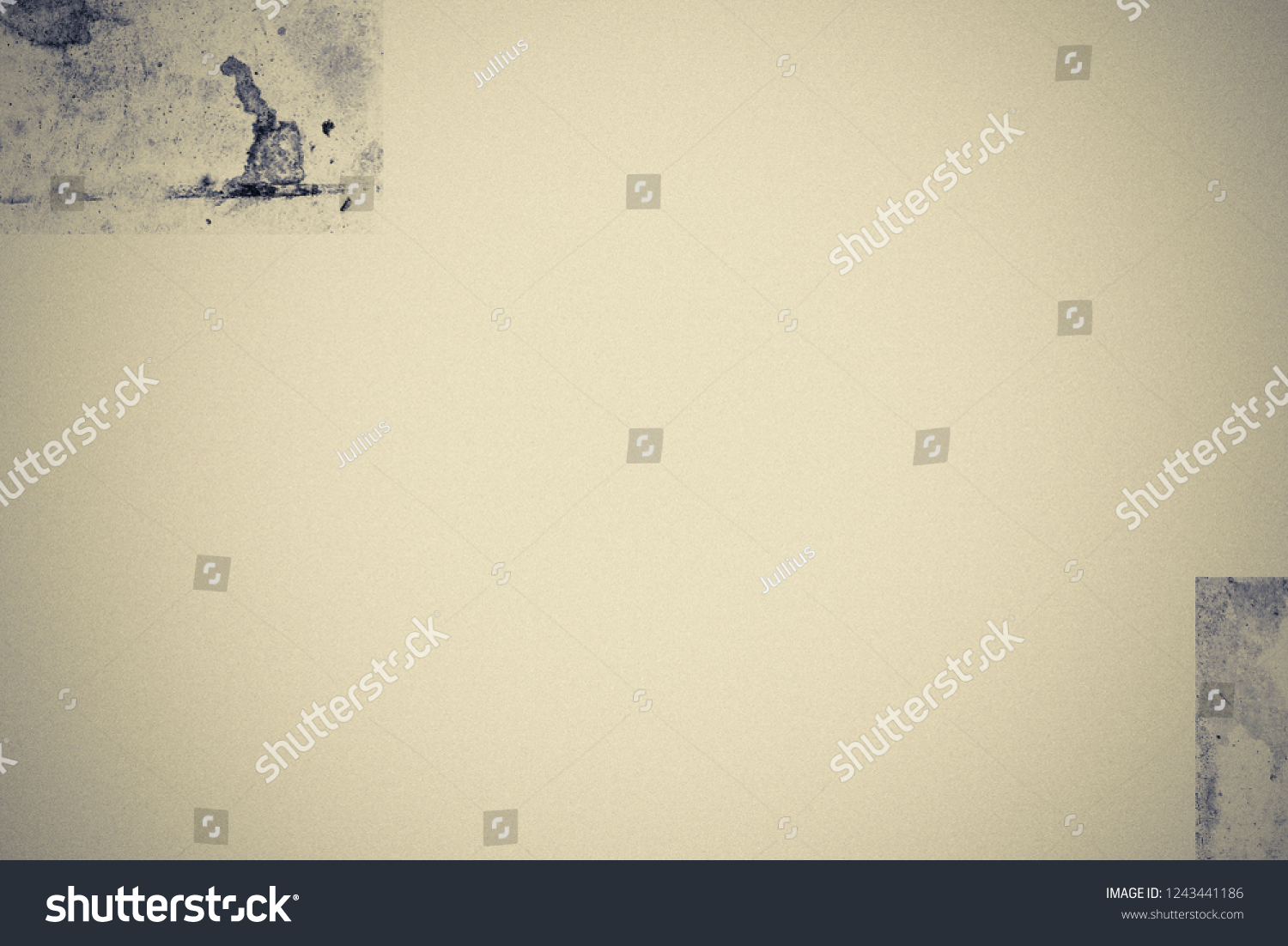 Empty Old Paper Texture Background Stock Photo 1243441186 | Shutterstock
