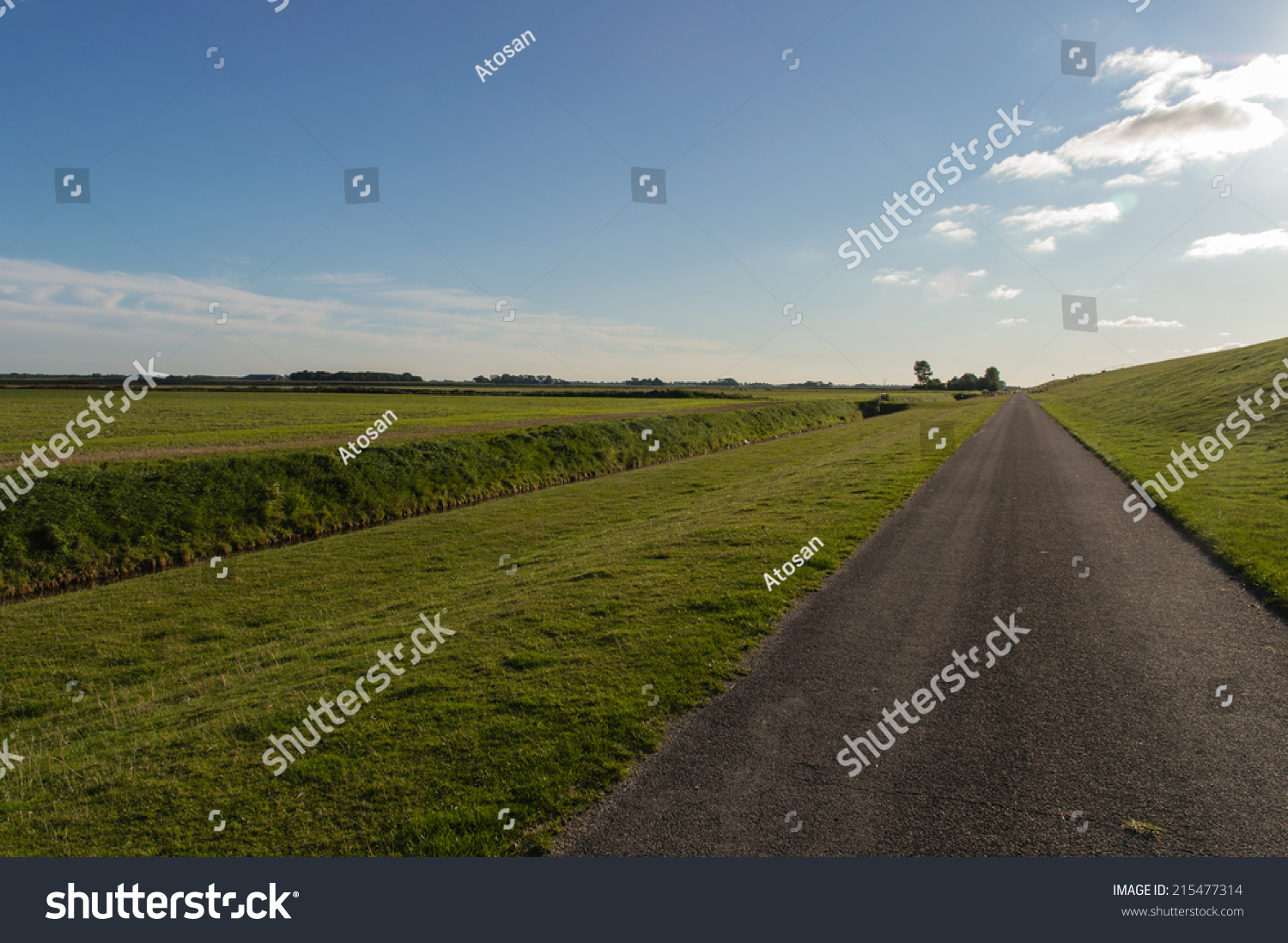 Empty Road Stock Photo 215477314 | Shutterstock