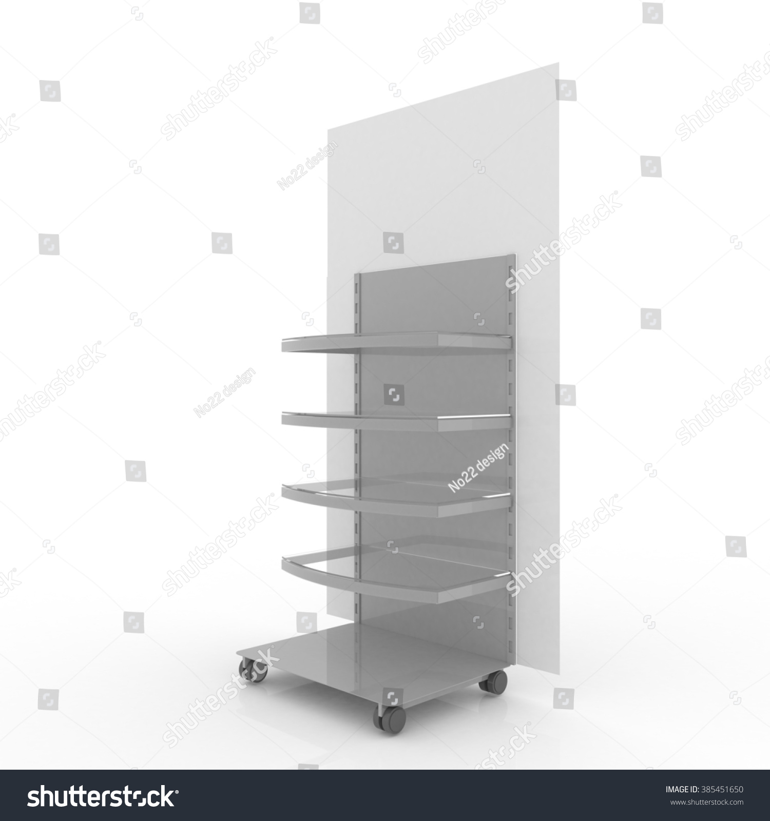 Empty Store Display Stock Illustration 385451650 | Shutterstock