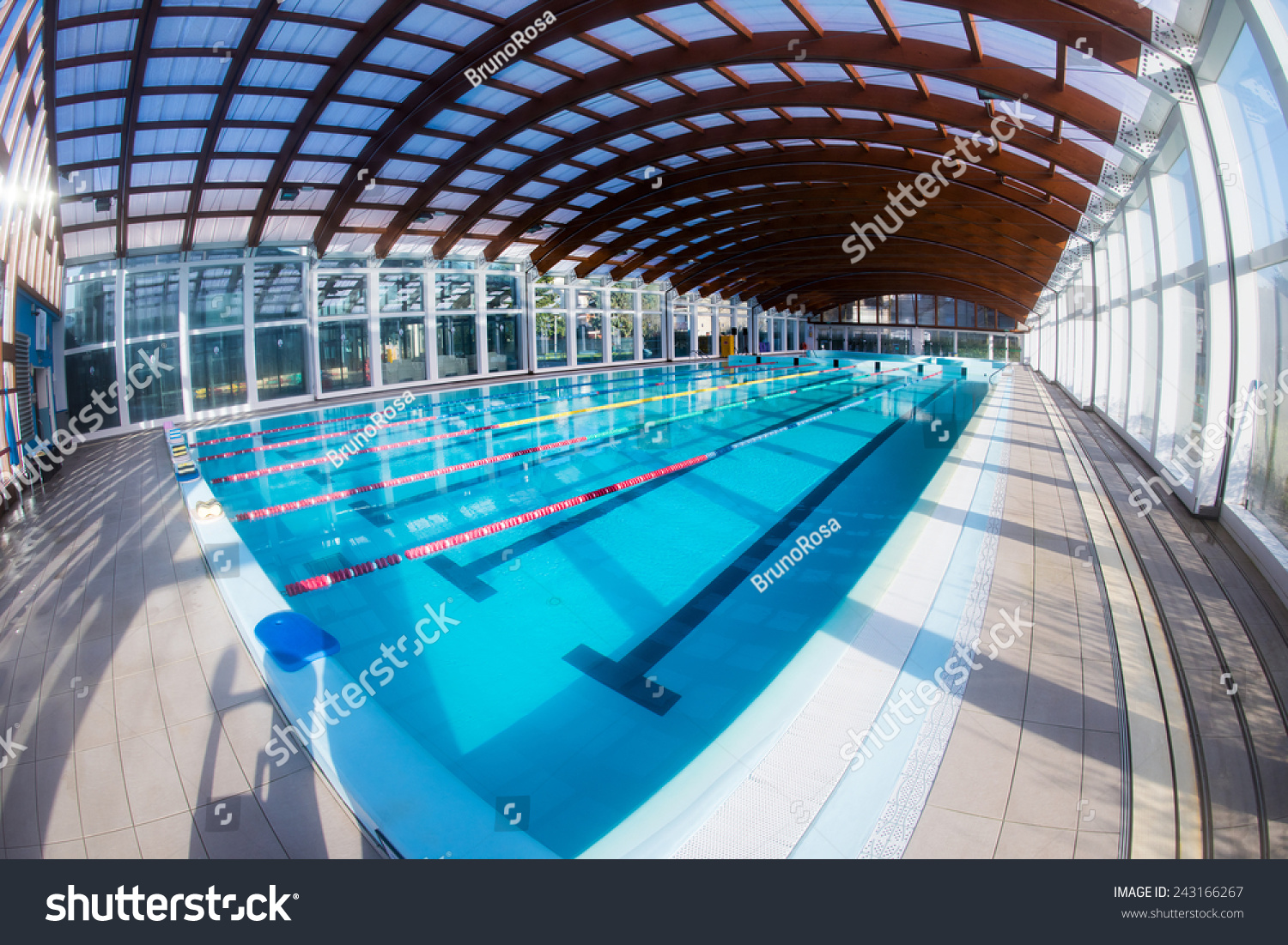 Empty Swimming Pool Stock Photo (Edit Now) 243166267