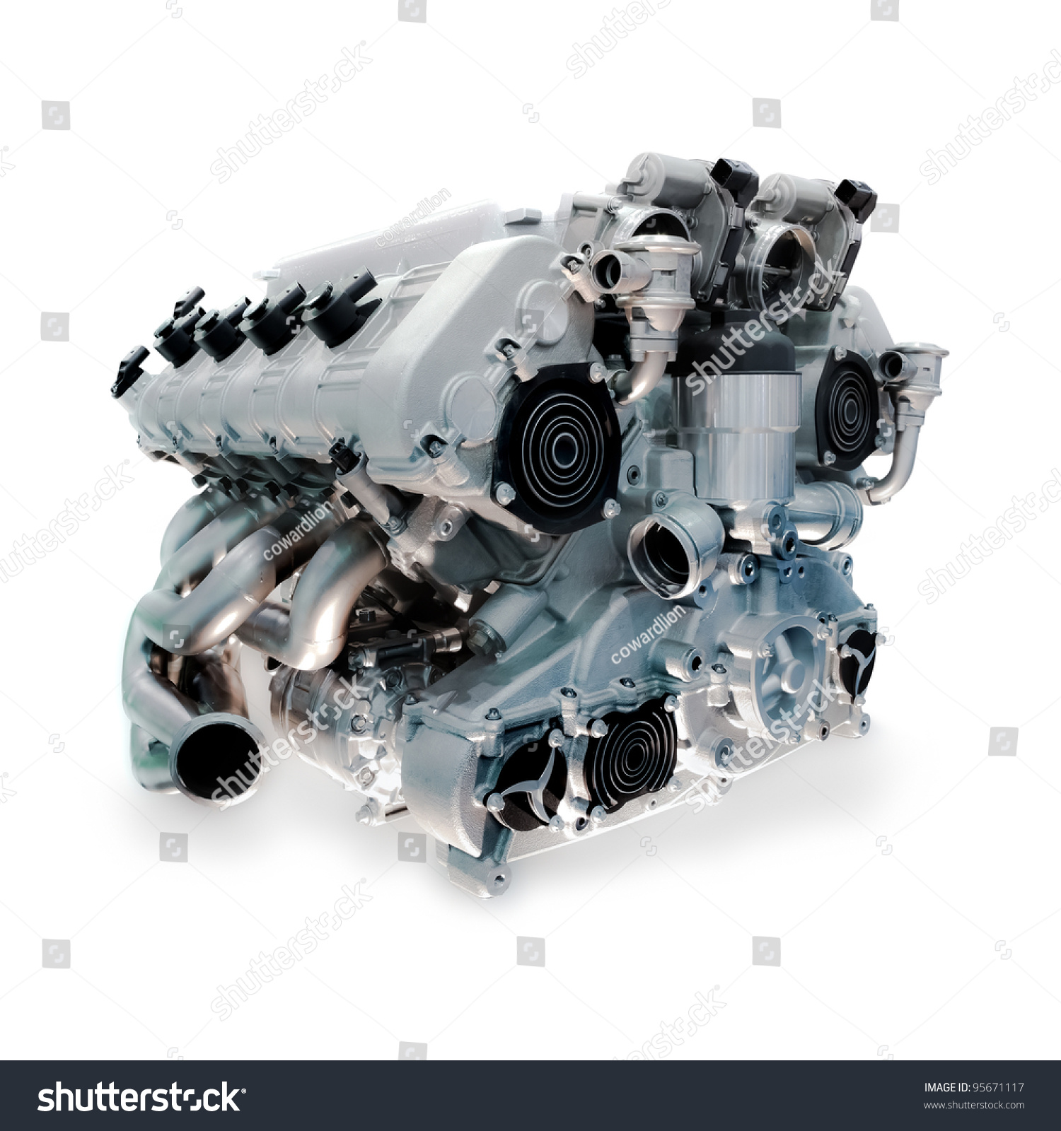 Engineisolated Stock Photo (Edit Now) 95671117