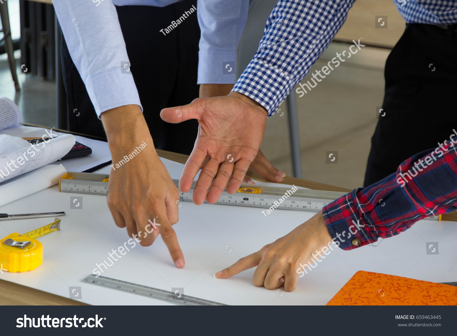 Engineer View Construction Chart Stock Photo 659463445 | Shutterstock