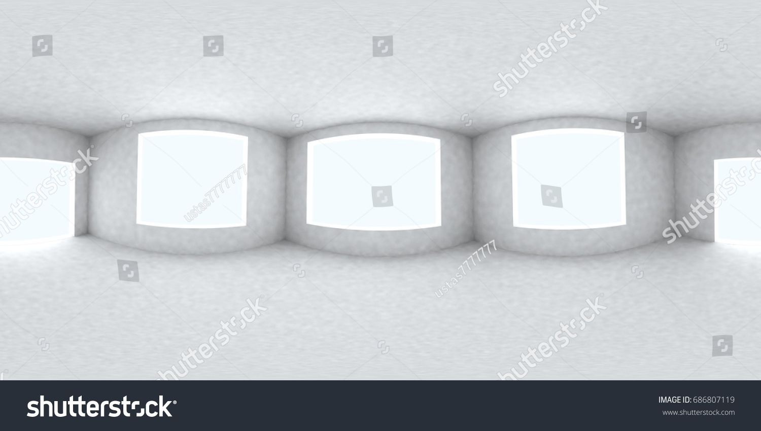 Environment Map Hdri Map Equirectangular Projection Stock Illustration ...
