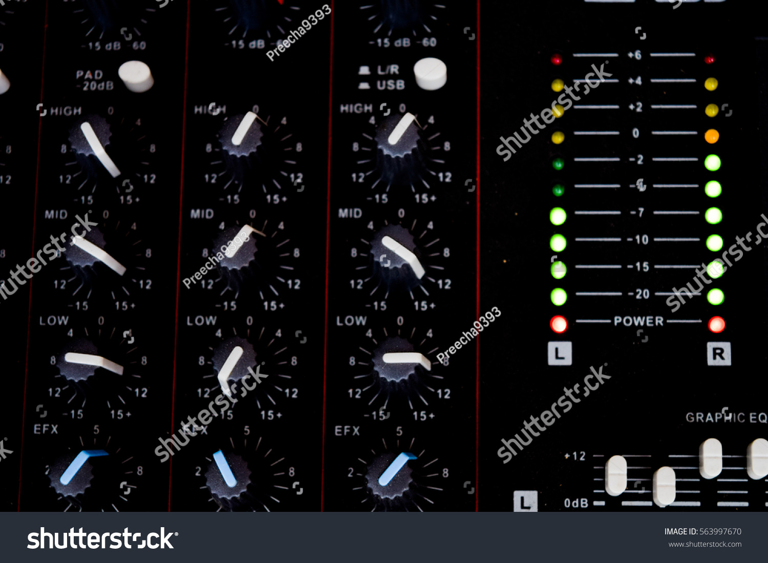 Equalizer Button Stock Photo (Edit Now) 563997670