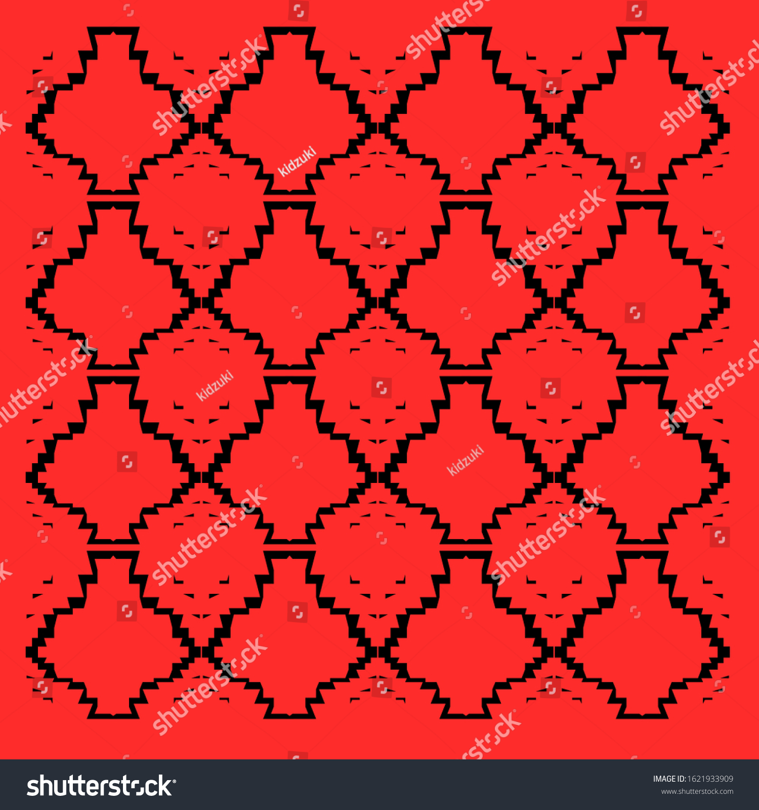 Ethno Design Blocks Aztecs Elements Stock Illustration 1621933909 ...