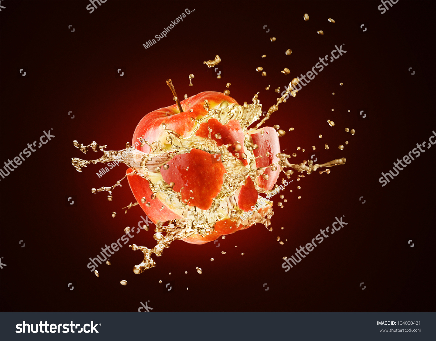 181 Exploding apple Images, Stock Photos & Vectors | Shutterstock