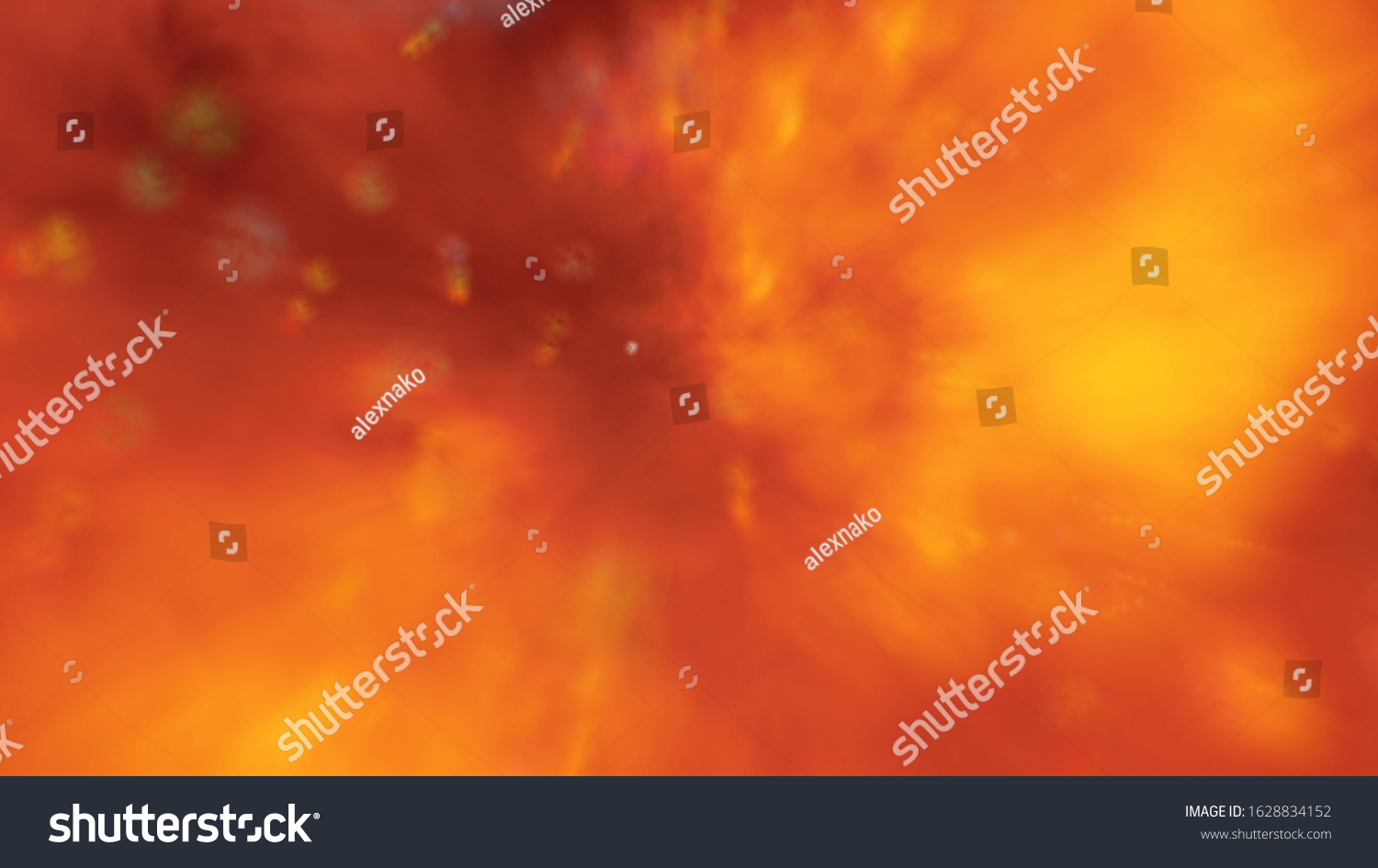 Explosion Fire Abstract Background Texture Stock Illustration 1628834152