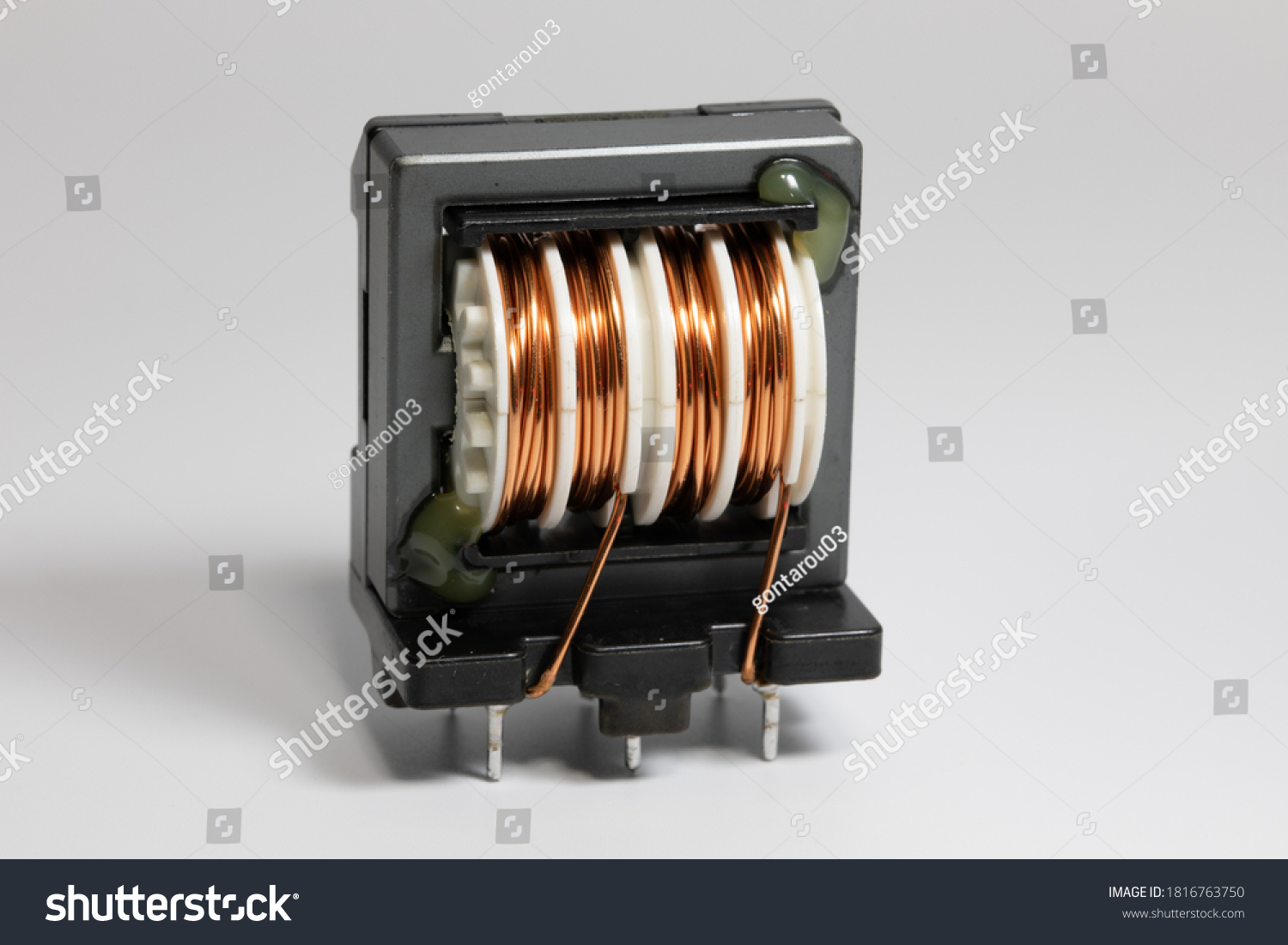Ferrite Core Transformers Lectronic Components Stock Photo (Edit Now ...