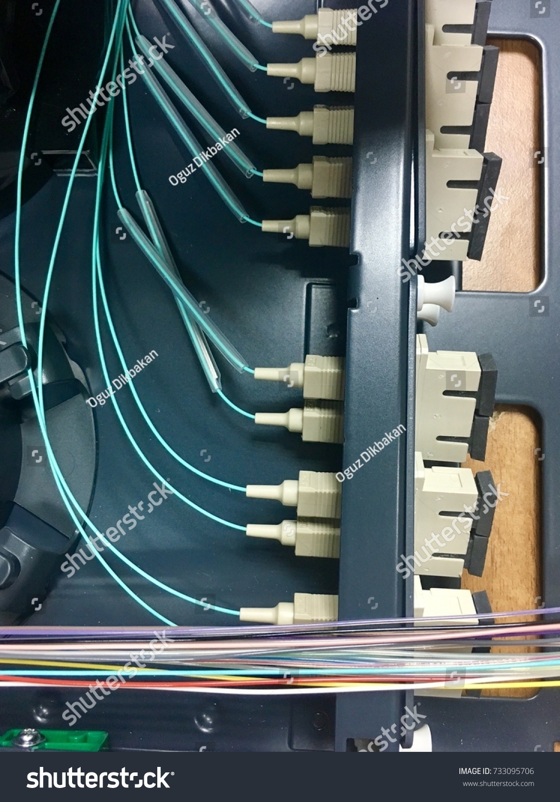 Fiber Optic Patch Panel Installation Stock Photo (Edit Now) 733095706