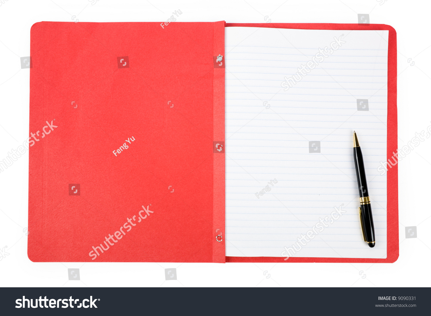 File Folder White Background Stock Photo 9090331 | Shutterstock