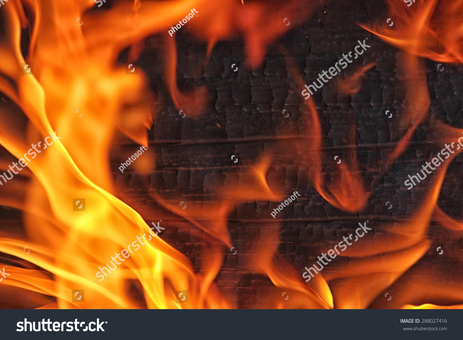 Fire Background Stock Photo 288027416 | Shutterstock