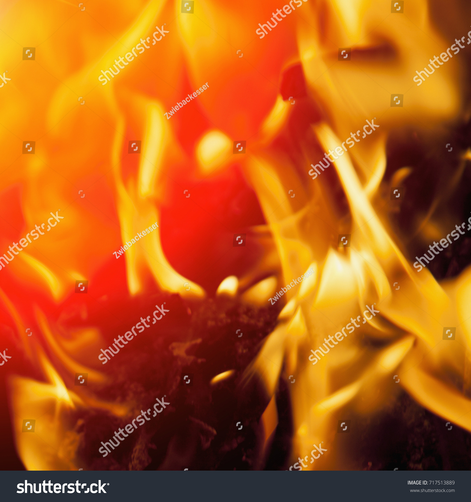 Fire Background Stock Photo 717513889 | Shutterstock