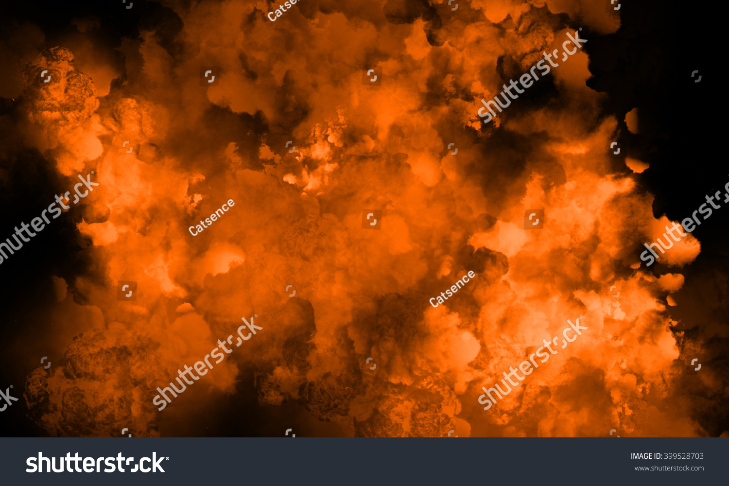 Fire Explosion Stock Illustration 399528703 | Shutterstock