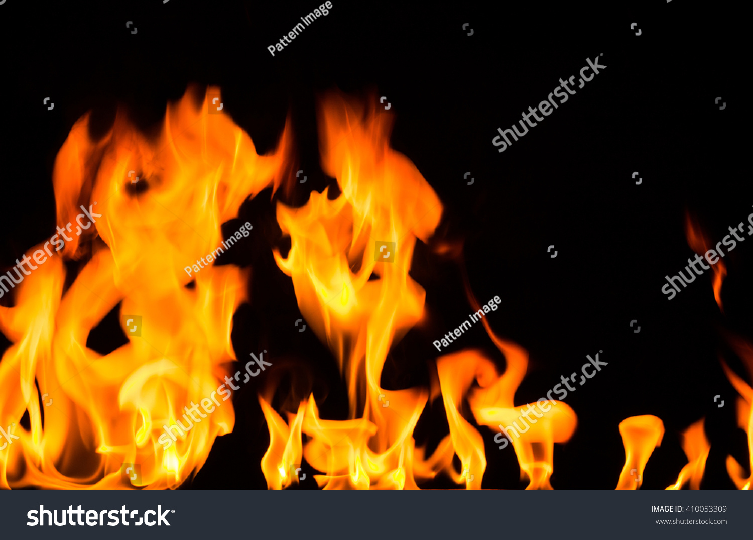 Fire Flames Stock Photo (Edit Now) 410053309