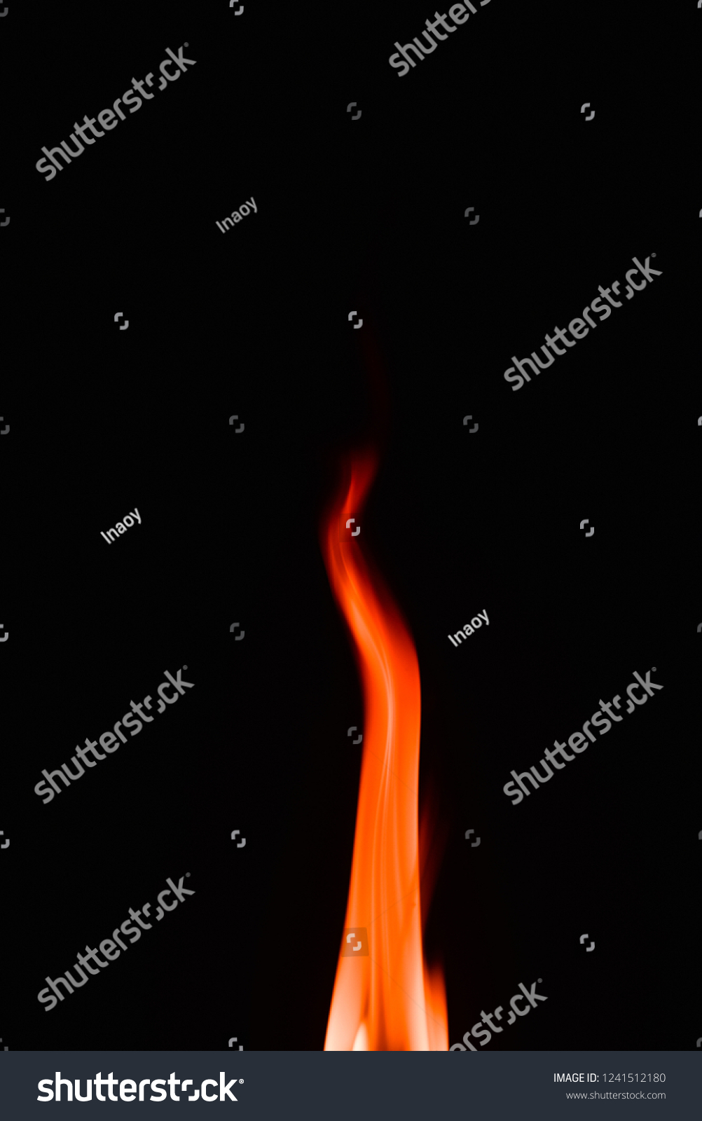 Fire Flames Background Stock Photo 1241512180 | Shutterstock