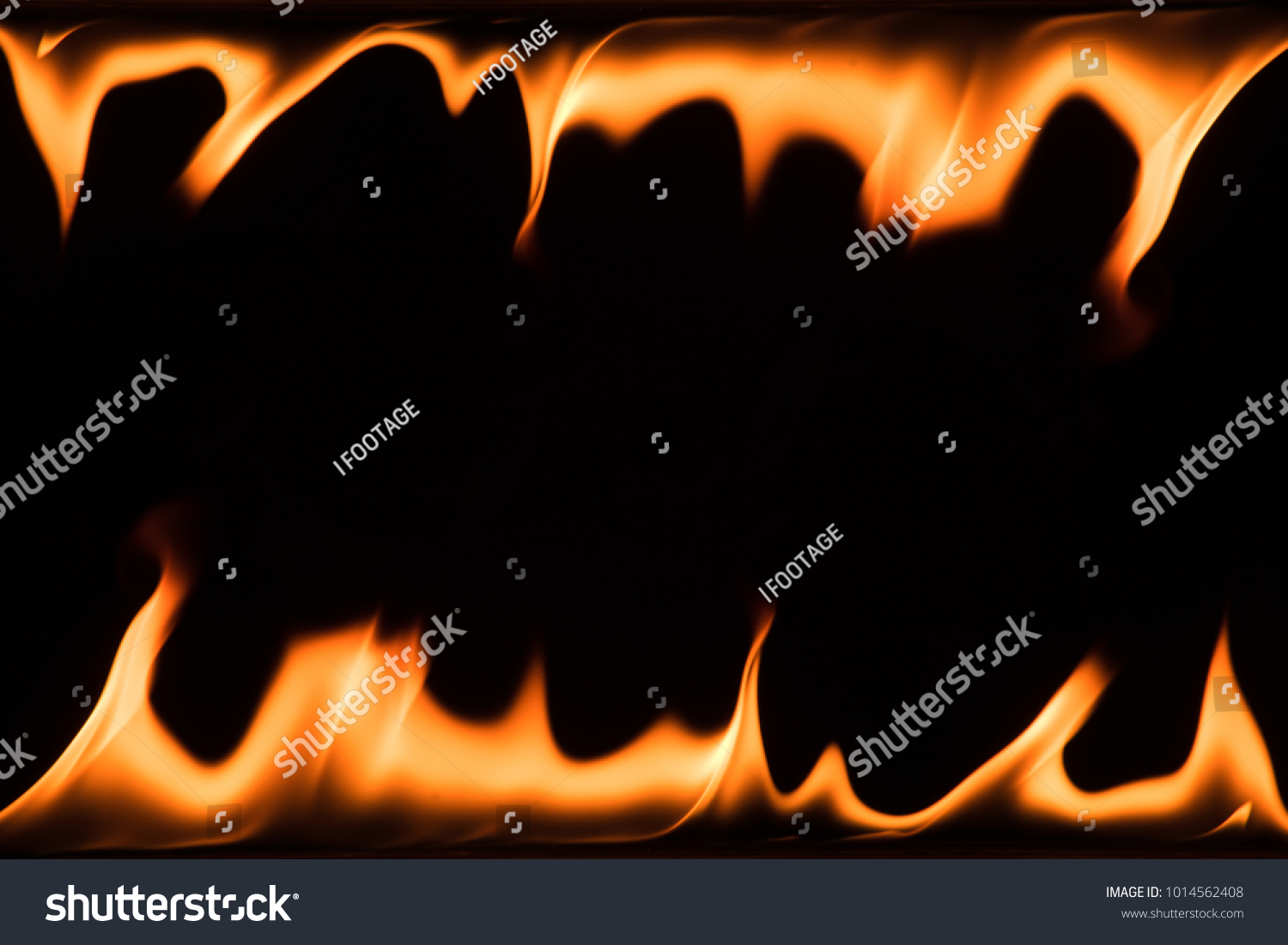 Fire Flames Frame Background Stock Photo 1014562408 | Shutterstock