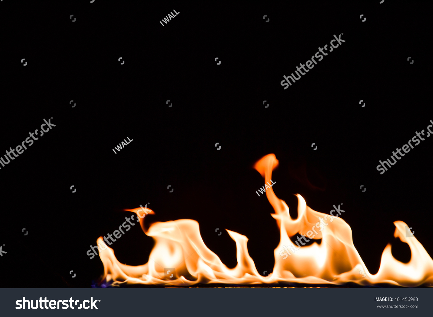 Fire Flames Texture Background Stock Photo (Edit Now) 461456983
