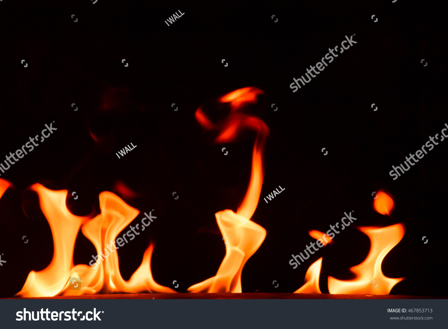 Fire Flames Texture Background Stock Photo (Edit Now) 467853713